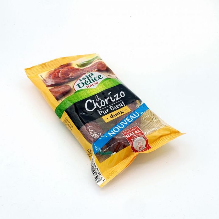 CHORIZO TERNERA DULCE ISLA DELICE – Halal Emporda